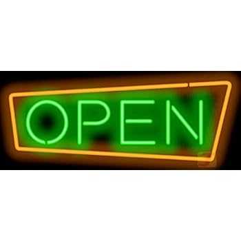 Retro Style Open Neon Sign - Vintage Neon Open Sign - Amazon.com