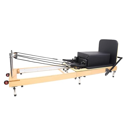 Pilates Reformer Pro, Studio Grade Pilates Machine Bundle with Reformer ...