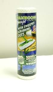 Amazon.com: Bambooee Reusable Bamboo Sweeper Sheets with Sweeper ...