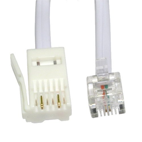 BT to RJ11 2 Pin Fax / Modem Cable - 5m: Amazon.co.uk: Welcome