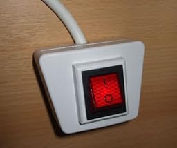 KOMFORT SCHALTER MIT 1,8 M KABEL WEIß: Amazon.de: Elektronik