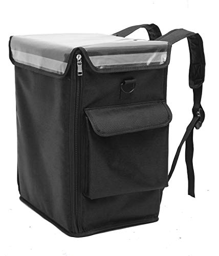 Food Delivery Backpack,Waterproof Insulated Bag, Layered Food - Want It All