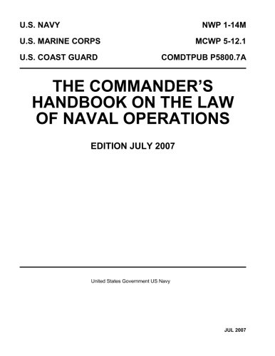 Navy Warfare Publication NWP 1-14M MCWP 5-12.1 COMDTPUB P5800.7A The ...