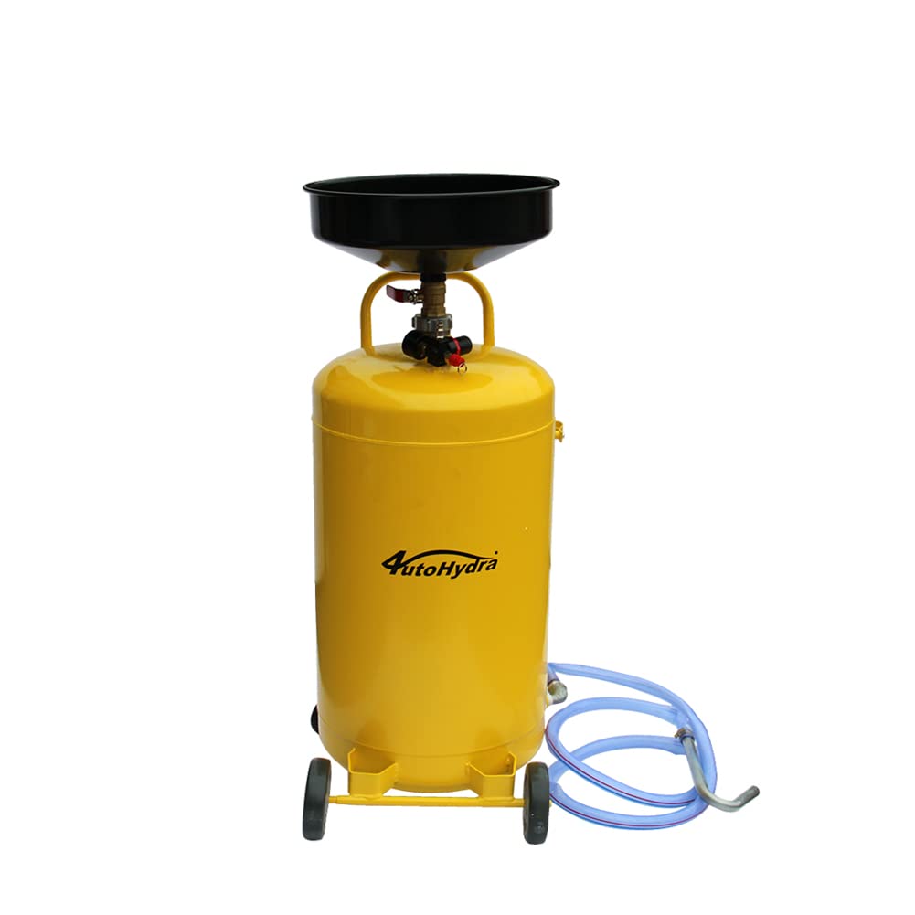 DMC-FPPS Waste Oil Drain Tank / 20 Gallon Oil Changer Tank - Portable ...