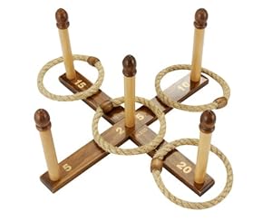 Quoits - Original Compact Quoits - Luxury Quoits Set: Amazon.co.uk ...