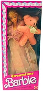 Amazon.com: Barbie Doll Dreamtime with Bear 1984 Mattel : Toys & Games