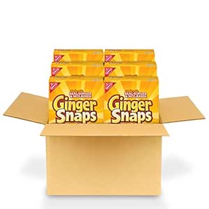 Ginger Snaps Cookies, 6 - 16 oz Boxes: Amazon.com: Grocery & Gourmet Food