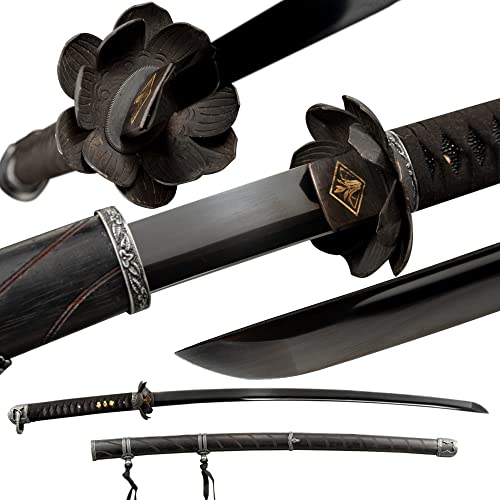 FengYu SWORD Sekiro: Shadows Die Twice Cosplay Handmade Black Blade ...