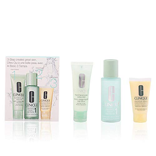 Clinique 3-step Skin Care System For Dry/Combination Skin Type, 3 Count ...