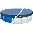 Amazon.com : 12' Intex Frame Set Pool Cover : Swimming Pool Covers ...