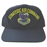 Amazon.com: US Air Force Hat Strategic Air Command SAC Blue Adjustable ...