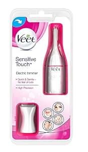 Amazon.com: Veet Sensitive Touch Electric Trimmer For Women (Pink ...
