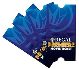 Amazon.com : 4 Regal Entertainment Group Premiere Movie Tickets (SAVE ...