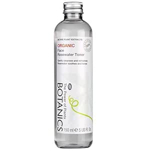 Amazon.com : Boots Botanics Organic Rosewater Toner 5 fl oz (150 ml ...