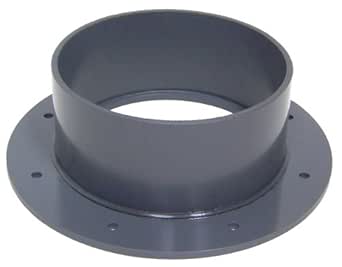 Plastic Supply PVCF12 PVC Flange with Bolt Holes, 12" Dia, 12-3/4 ...