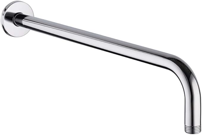 ARTBATH Long Shower Arm Extension 40cm Solid Brass Fixed Shower Arm ...