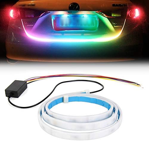 Car Trunk Strip Light 48inch LED Rear Tailgate Light Dynamic Streamer ...