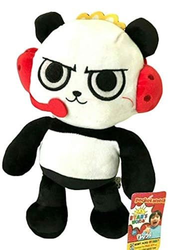 Ryan’s World Ryan Plush Figure Red Titan Combo Panda Moe Monster Gus ...