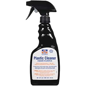 Amazon.com: Permatex 80183 Plastic Cleaner, 16 fl. oz. trigger spray ...