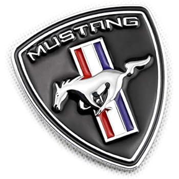Amazon.com: Mustang Fender Emblem Mustang Script 1968: Automotive