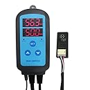 Amazon.com: Inkbird AC 110V Digital Pre-wired Outlet Dual Stage Humidity Controller IHC-200 (IHC ...
