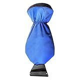 Fancy Faux Fur-Covered Ice Scraper