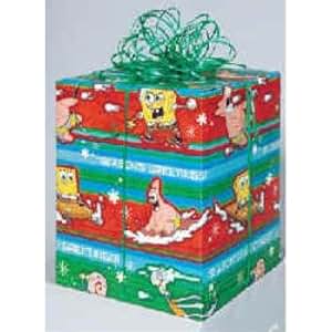 Amazon.com: Spongebob Squarepants Christmas Gift Wrap - 40 Sq Ft ...