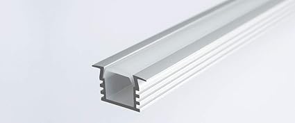 Buy ALS Recessed Alluminium Deep LED Profile (22(W) X16(H) -Set of 5 ...