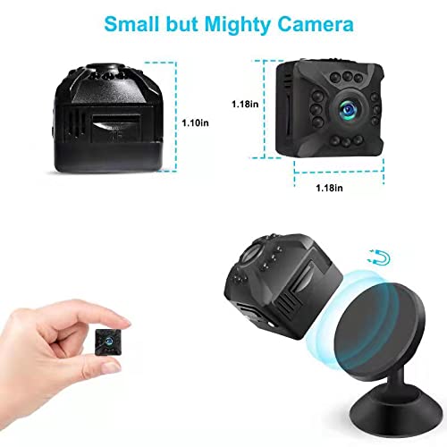 Ebarsenc Hidden Spy Camera Mini 1080P Wireless WiFi Camera with Live ...