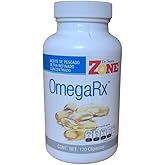 Omega 3 RX2 La Zona Dr. Sears. 60 cápsulas. 3,000 mg de EPA y DHA por 4 ...