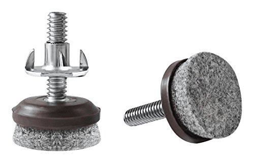 Furniture Levelers - Adjusting Felt Pads for Chair Legs and Furniture ...