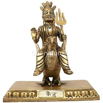 Amazon.com: Sharvgun Hindu Navagraha Idol Murti of Deity BRIHASPATI God ...