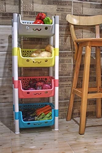 سعر Plastic Plating Kitchen Storage Racks (4 Layer) فى مصر | بواسطة ...