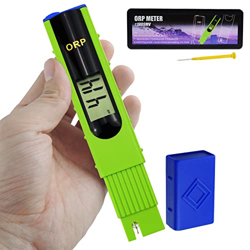 Professional ORP Redox Meter Tester -1999~1999mV: 1-Point Calibration ...