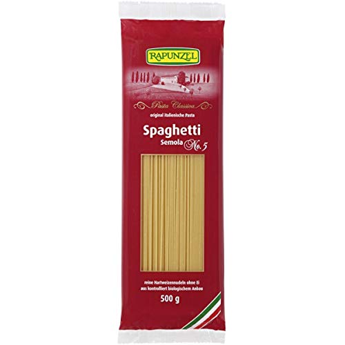 Rapunzel Hartweizen-Spaghetti (500 g) - Bio: Amazon.de: Lebensmittel ...