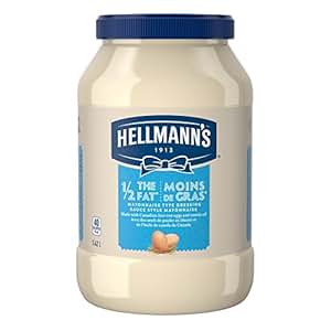 Hellmanns Light 1/2 Fat Mayonnaise 1.42l: Amazon.ca: Grocery