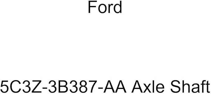 Amazon.com: Genuine Ford 5C3Z-3B387-AA Axle Shaft: Automotive