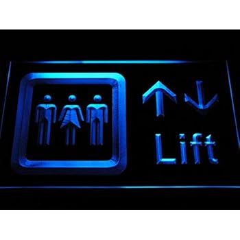 Amazon.com: ADVPRO Lift Elevator LED Sign Neon Light Sign Display i1055 ...