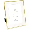 Amazon.com - Isaac Jacobs 7x9 (Matted 5x7) Gold Metal Picture Frame ...
