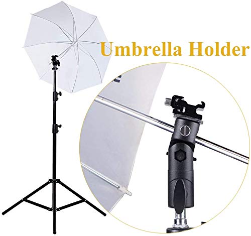 FOTYRIG Camera Speedlite Mount Flash Stand Bracket Umbrella Mount ...