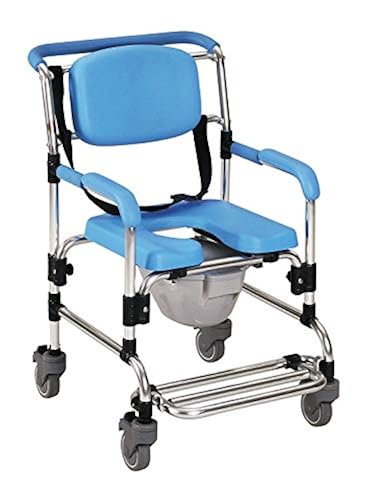 Homecraft - 10659 Ocean Wheeled Shower Commode Chair,Attendant ...