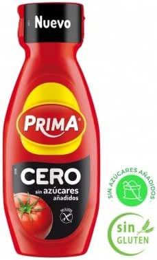Ketchup Prima Cero 325g: Amazon.es: Alimentación y bebidas