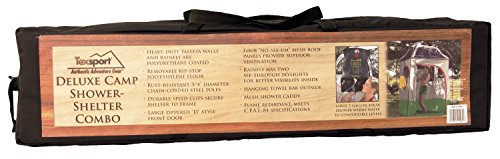 Texsport Deluxe Privacy Shelter/Shower Combo - Parkcation