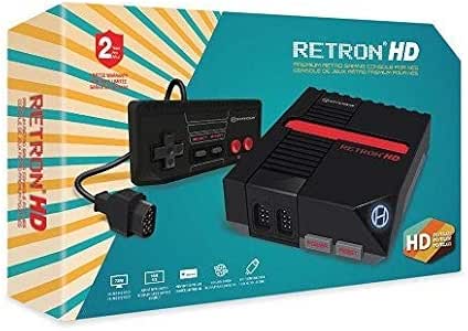 Hyperkin RetroN 1 HD Gaming Console - Black: NES: Computer and Video ...