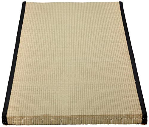 Oriental Furniture Queen Tatami Mat, Black, US Queen (30 In X 80 In) on ...