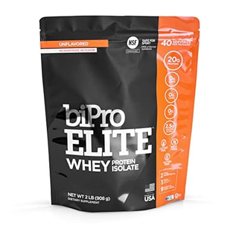 BiPro Elite 100% Whey Protein Powder Isolate for High-Intensity Fitness ...