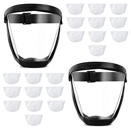 Face Shield,Super Protective Face Shield Mask for Work,Full Face Shield ...