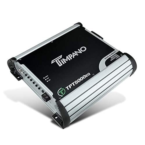 Timpano TPT5000EQ Compact Car Audio Amplifier - 5000 Watts at 1 Ohhm ...