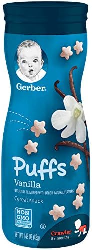 Gerber Graduates Puffs Cereal Snack Vanilla price in UAE | Amazon UAE ...