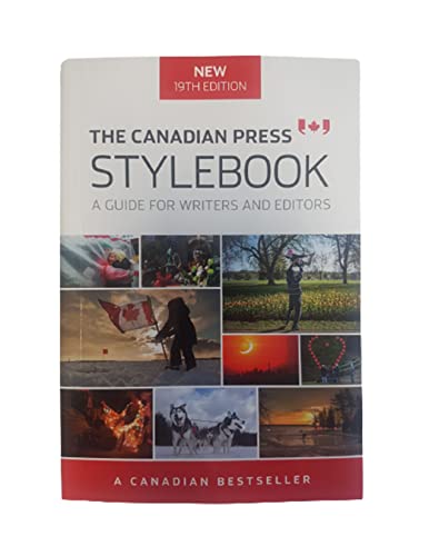 The Canadian Press stylebook: a guide for writers and editors 19th ...